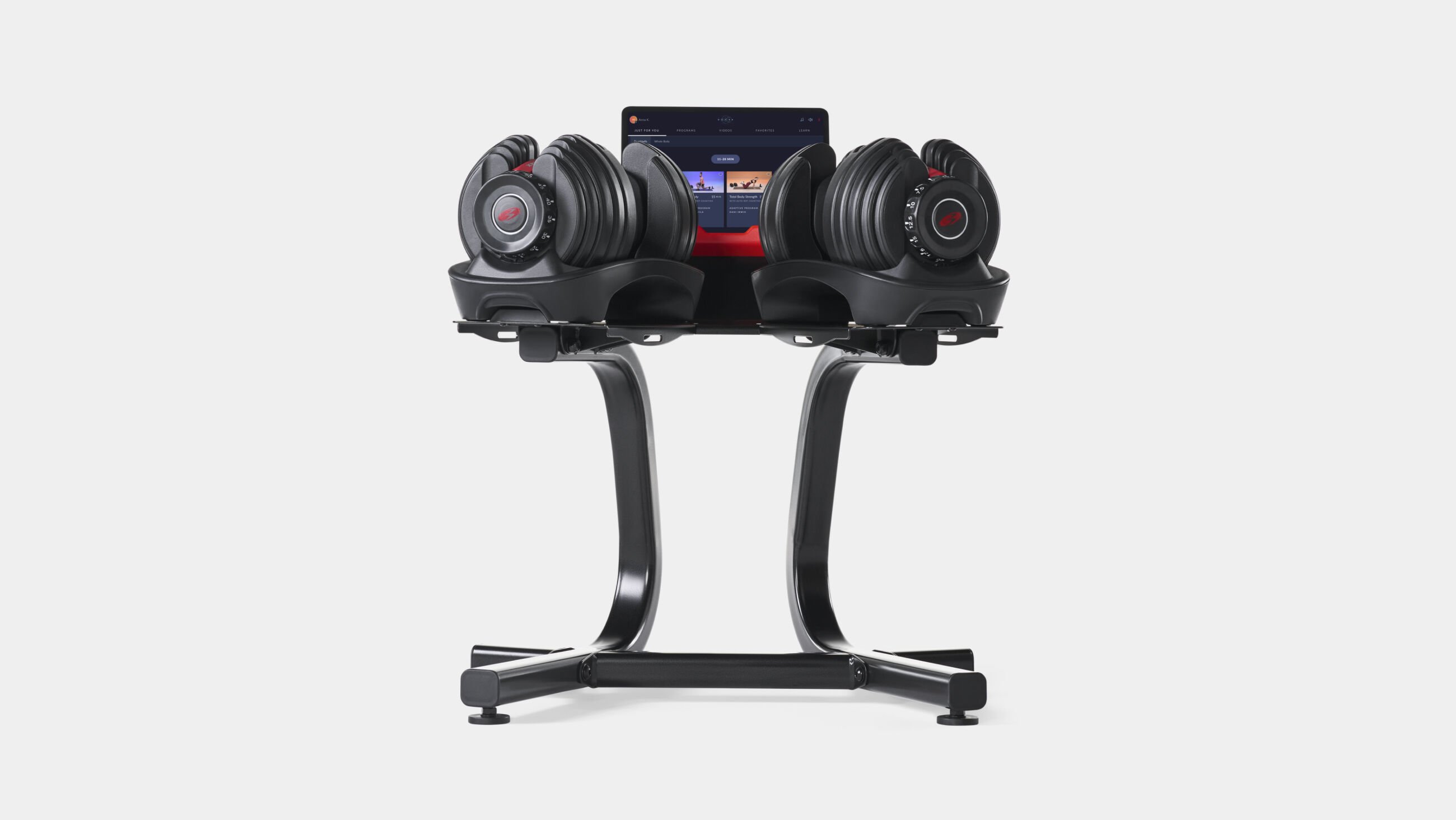 SelectTech Dumbbell Stand with Media Rack | BowFlex