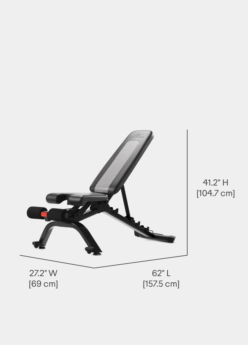BowFlex SelectTech 4.1S Adjustable Weight Bench | BowFlex