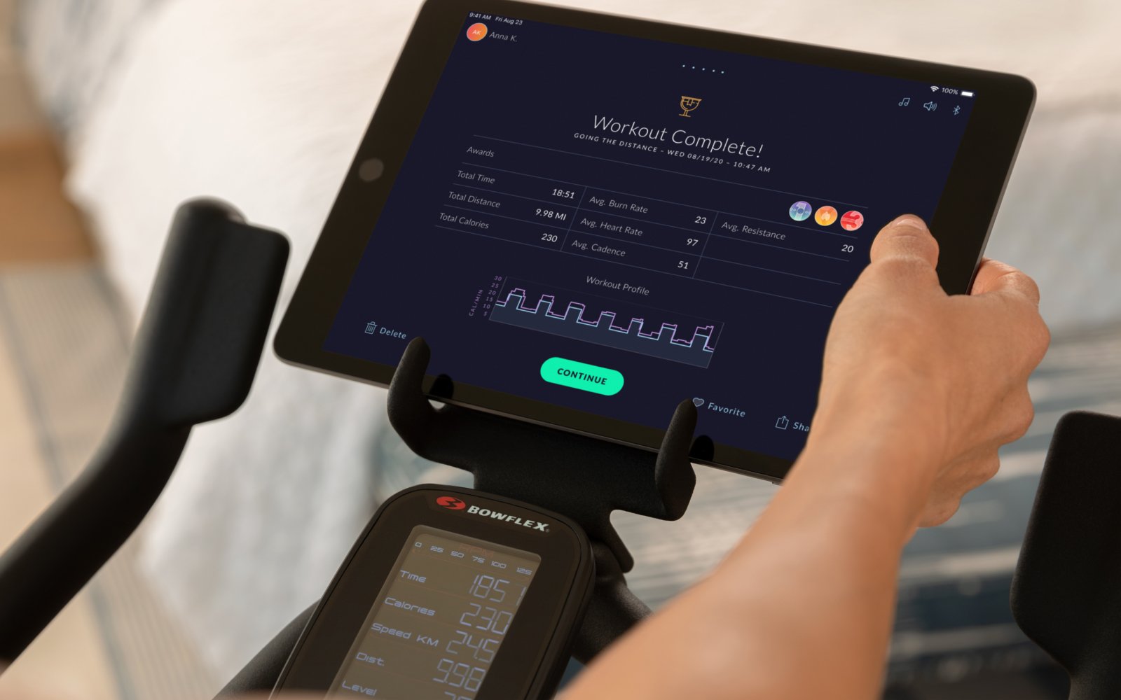 C6 Bike - Works With Peloton® & Zwift® Apps | BowFlex
