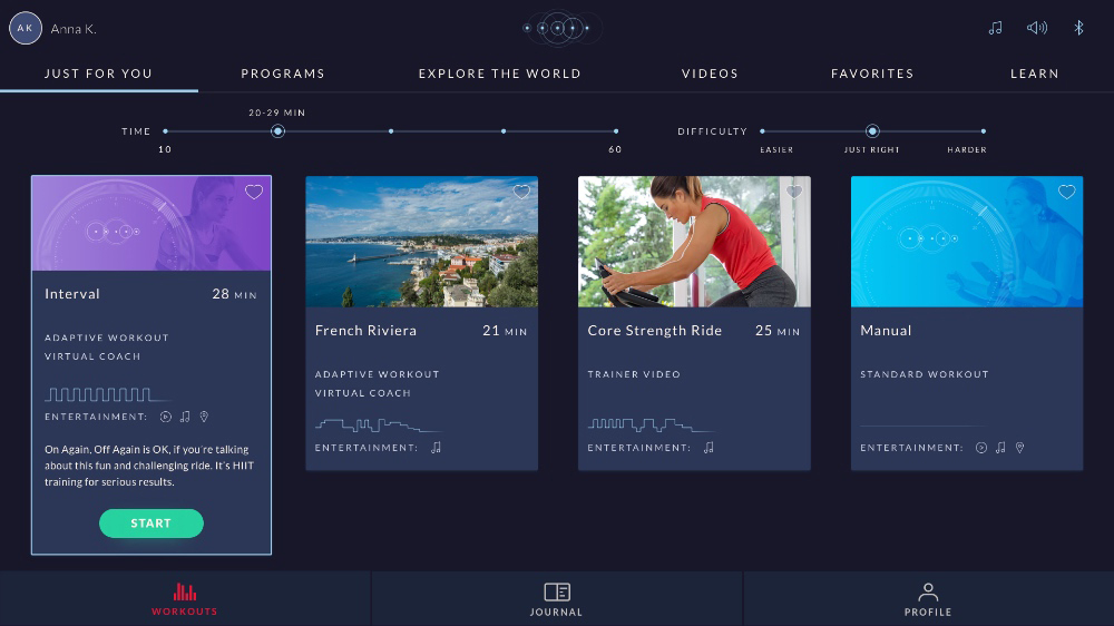 JRNY - Workout App with Trainer-Led Videos | Bowflex